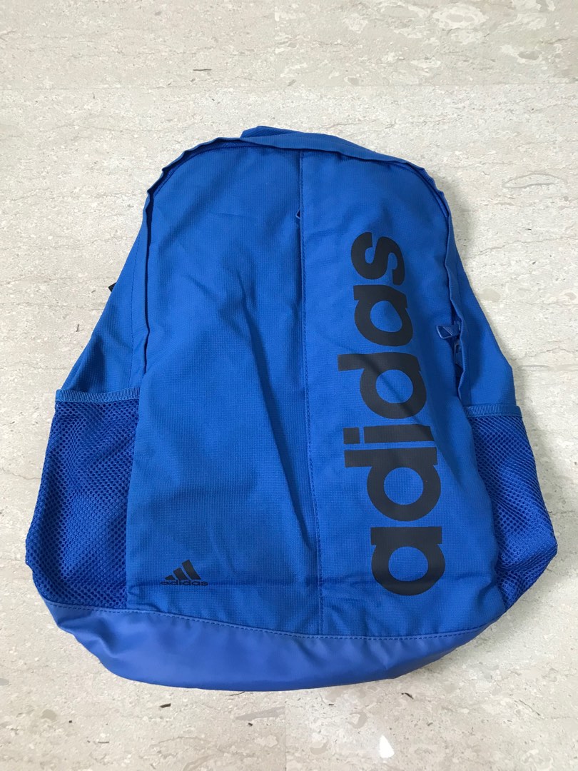 Adidas Blue Backpack, Men's Fashion, Bags, Backpacks on Carousell