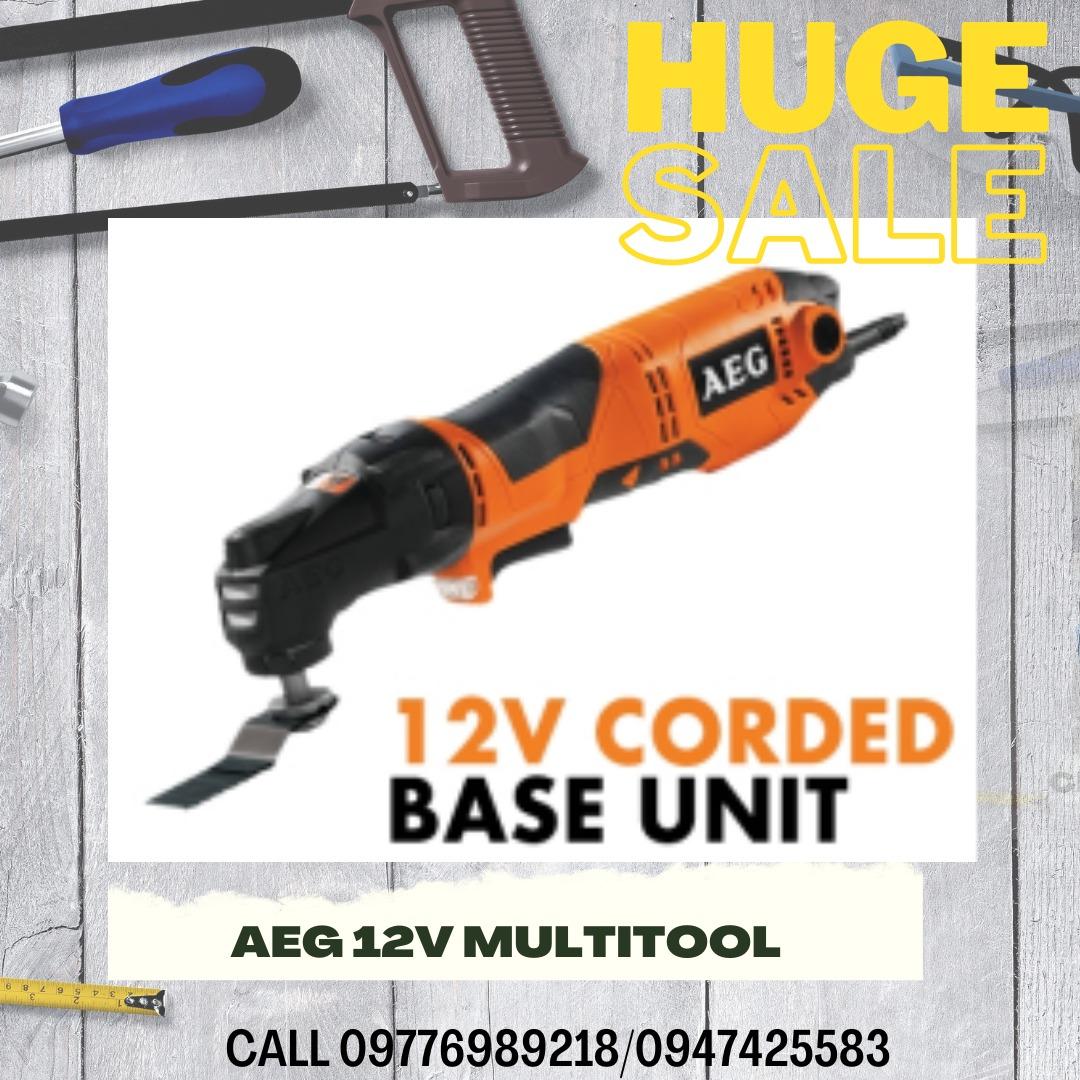 AEG 12V MULTITOOL, Commercial & Industrial, Construction Tools ...