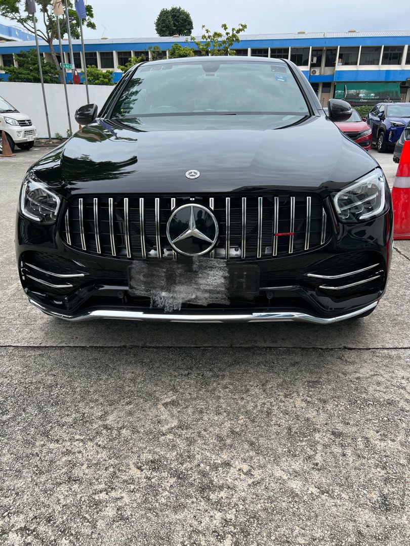 AMG line GLC front bumper with 63 front grille, Car Accessories ...