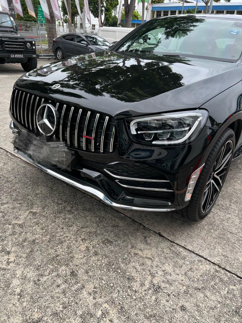 AMG line GLC front bumper with 63 front grille, Car Accessories ...