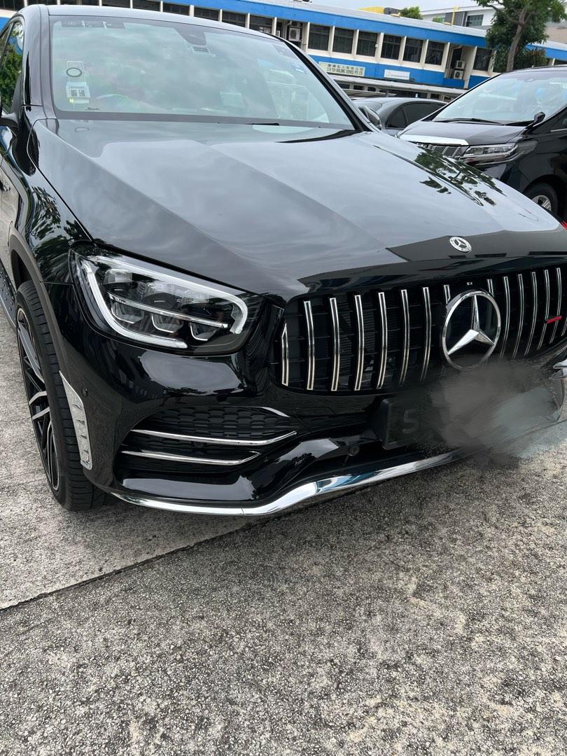 AMG line GLC front bumper with 63 front grille, Car Accessories ...