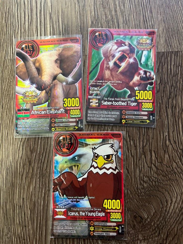 Animal Kaiser ProMotion Cards, Hobbies & Toys, Toys & Games on Carousell
