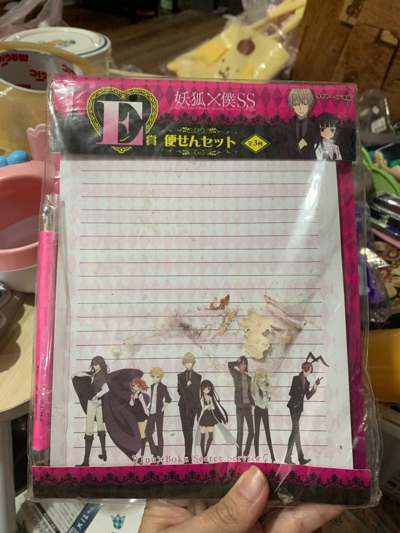 Anime Ino X Boku Paper pad and pen, Hobbies & Toys, Stationary & Craft ...