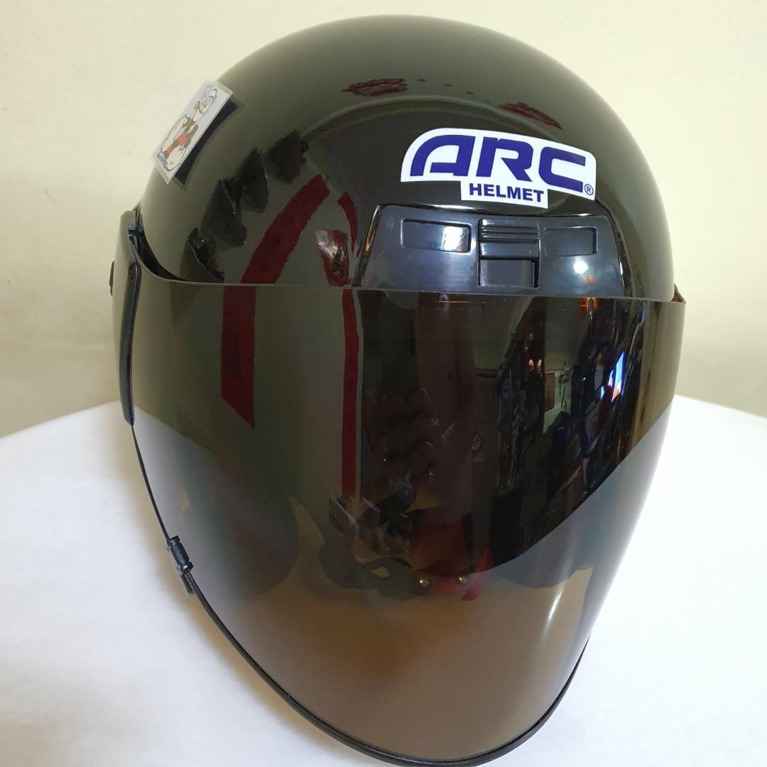 ARC ASTRO HELMET BLACK COLOR, Motorcycles, Motorcycle Accessories on ...