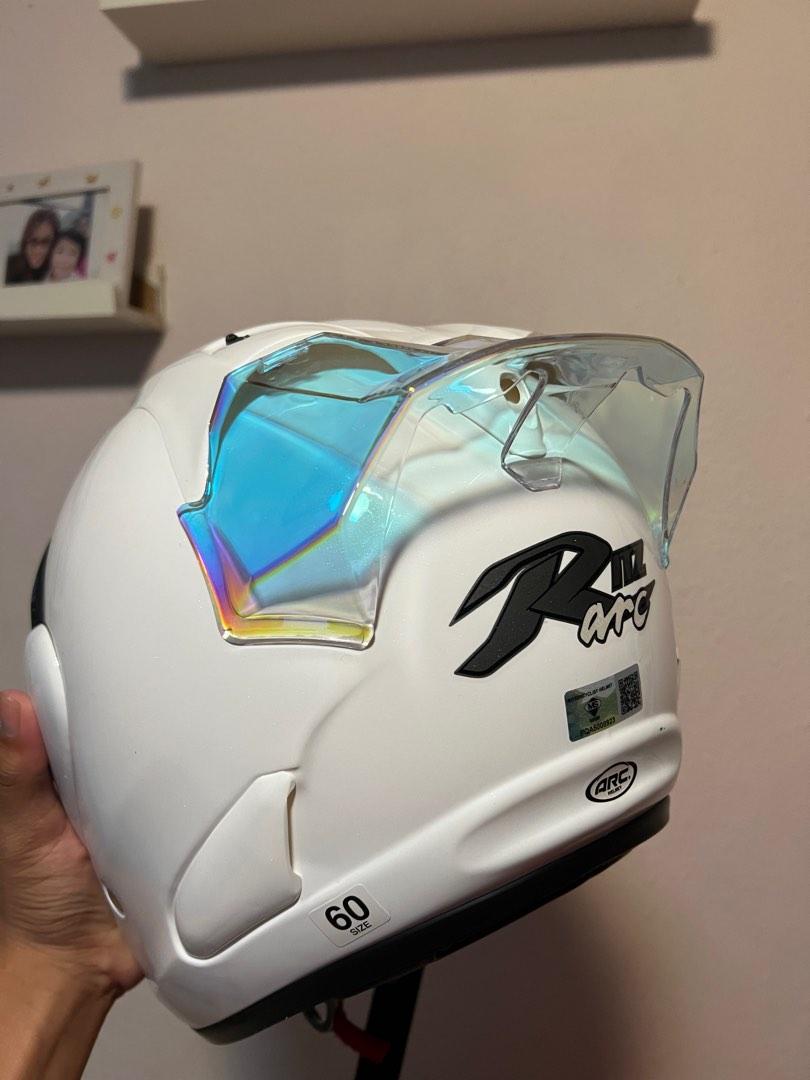ARC RITZ SPECIAL COLOUR PEARL WHITE, Motorcycles, Motorcycle Apparel on ...