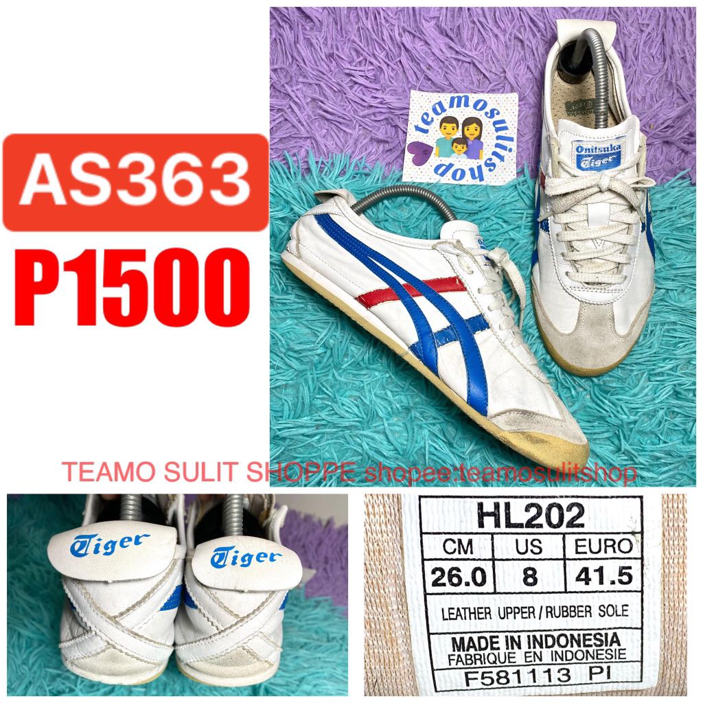 As363 ONITSUKA TIGER US8, Men's Fashion, Footwear, Sneakers on Carousell