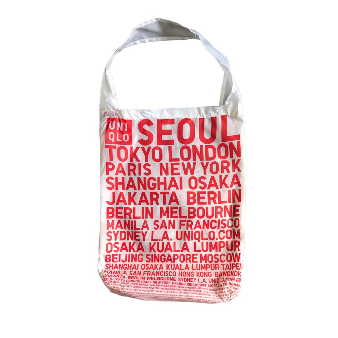 Authentic Uniqlo Packable Tote Bag, Women's Fashion, Bags & Wallets ...