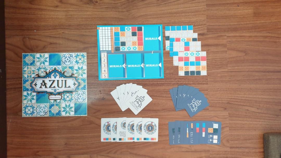 AZUL board game unofficial solo automa, Hobbies & Toys, Toys & Games on ...