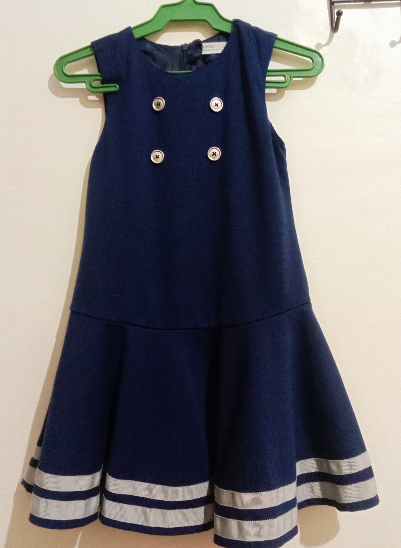 Baby Girl navy blue dress, Babies & Kids, Babies & Kids Fashion on ...