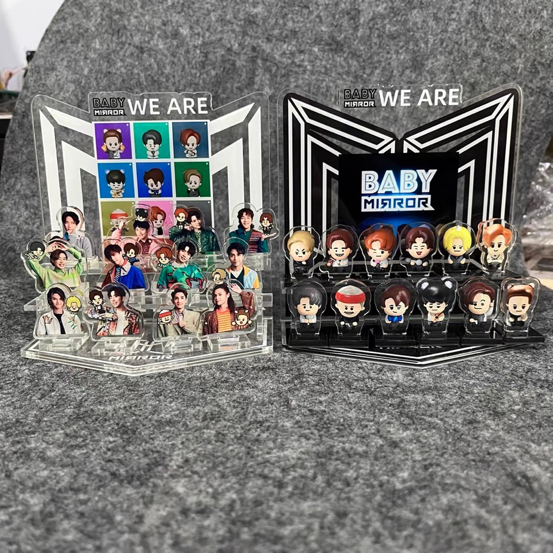 Baby Mirror Photo Zone 立牌/演唱會舞台/應援物/可擺放Babymirror粒粒/背燈發光/姜濤/姜B/Anson Lo ...