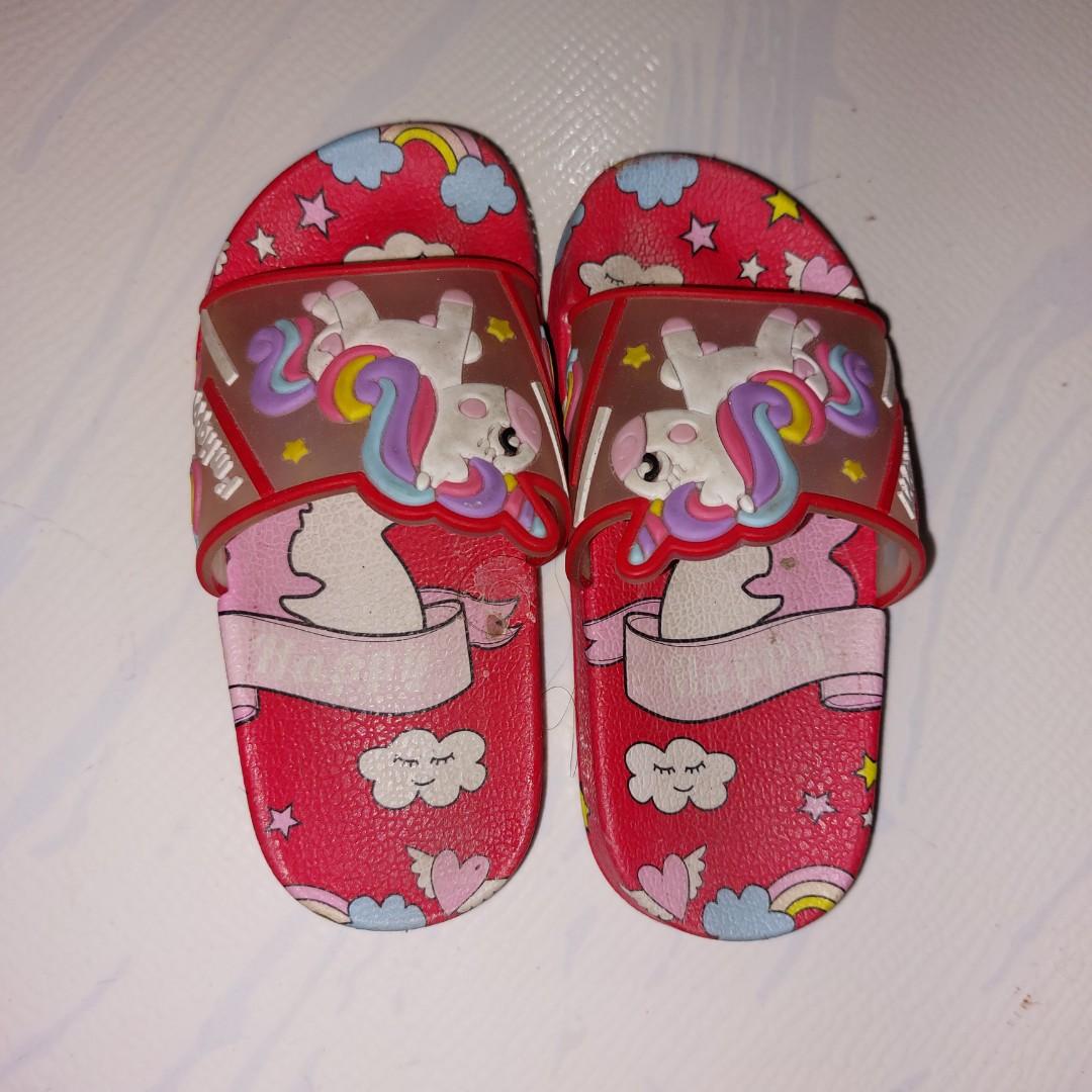 Baby Slide Slippers for Kids My Little Pony Sandals For Kids Girls Cute ...
