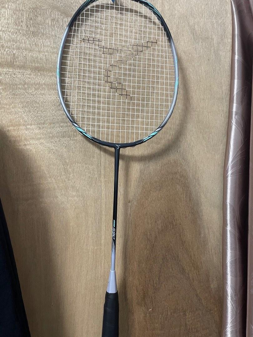 Badminton racket decathlon pertly 590, Sports Equipment, Other Sports ...