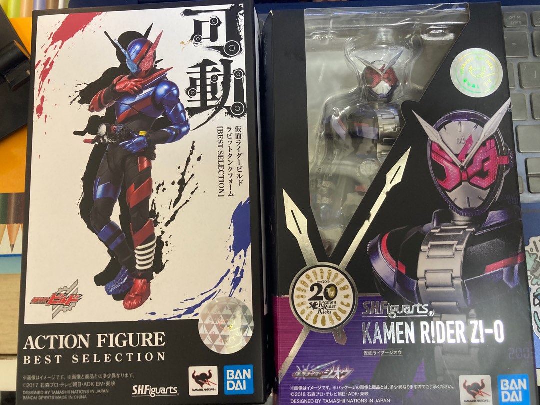 Bandai 已開 BANDAI S.H.Figuarts SHF Kamen rider Zio Build rabbit tank 基本型 ...