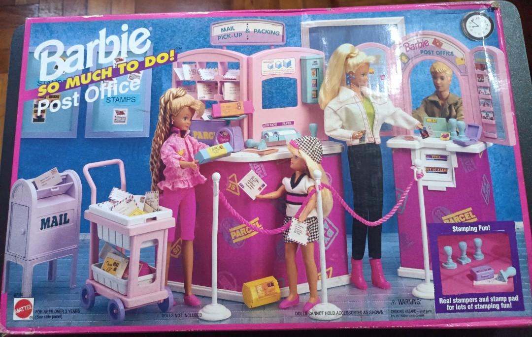 Barbie So Much To Do Post Office Playset, Hobbies & Toys, Toys & Games ...
