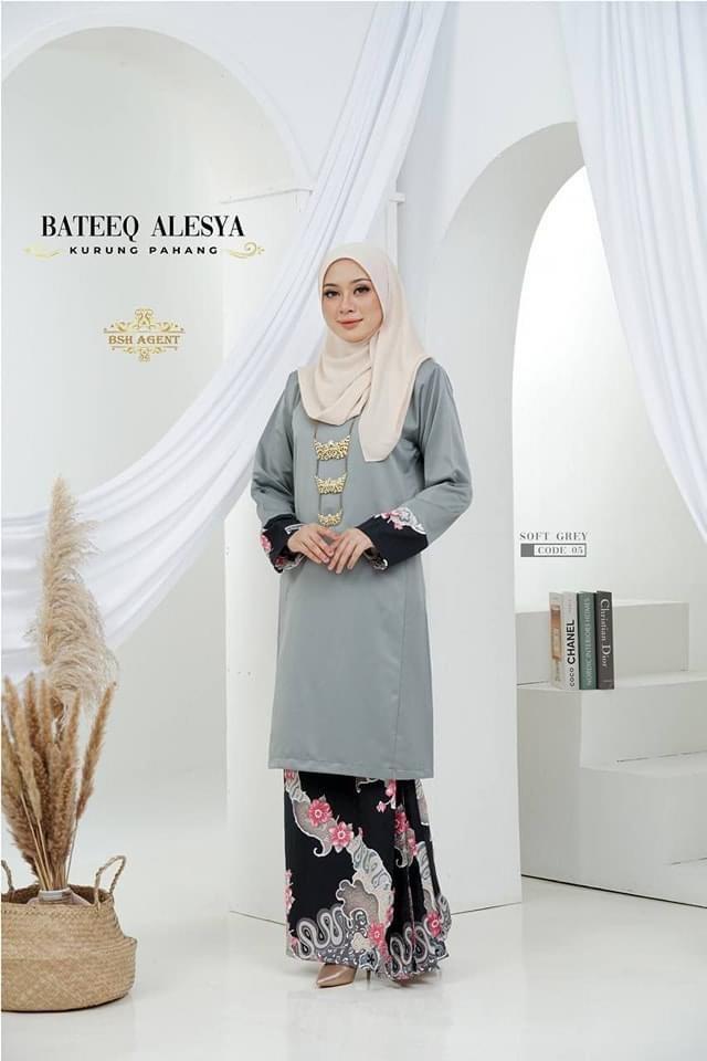 Bateeq Alisha Kurung Pahang (PO), Women's Fashion, Muslimah Fashion, Baju Kurung & sets on Carousell