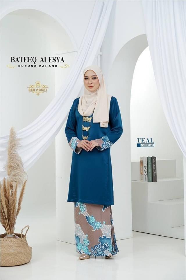 Bateeq Alisha Kurung Pahang (PO), Women's Fashion, Muslimah Fashion, Baju Kurung & sets on Carousell