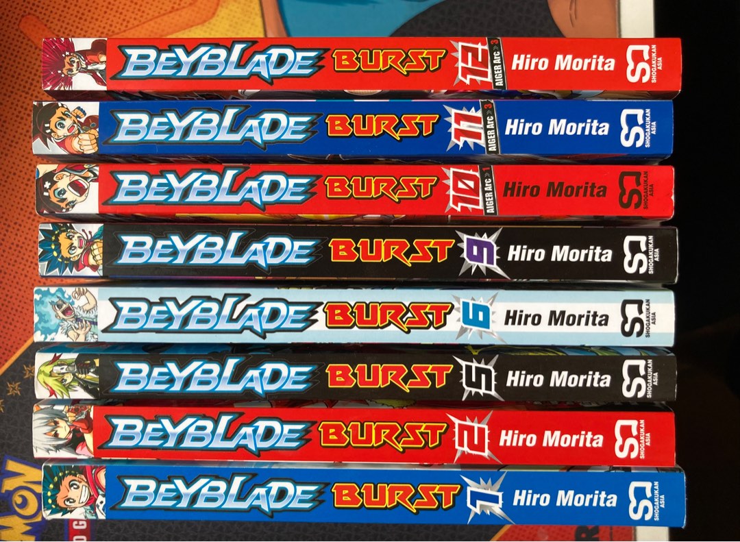 Beyblade Burst Comic Books, Hobbies & Toys, Books & Magazines, Comics ...