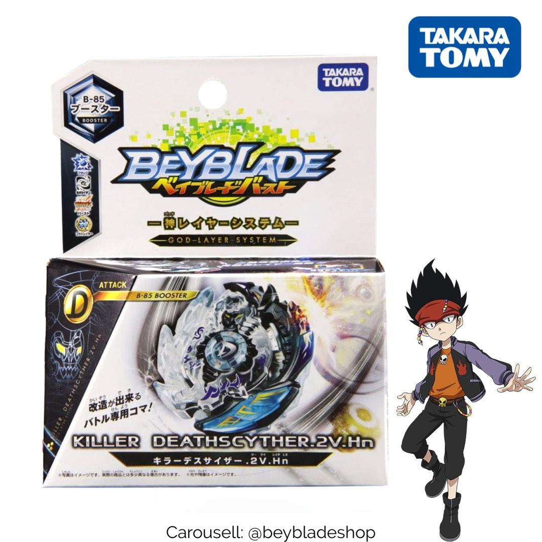 Beyblade Burst Killer Deathscyther 2Vortex Hunter Doomscizor Takara ...
