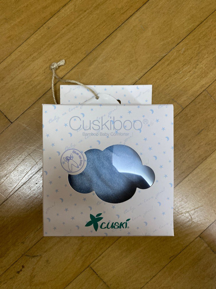 BNIB baby cuskiboo comfort toy in blue-we-boo, Babies & Kids, Baby ...