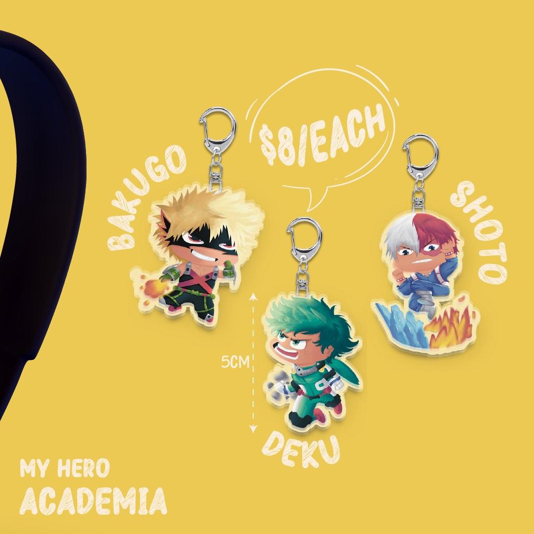 Boku No Hero Academia/My Hero Academia 5cm Transparent Acrylic ...