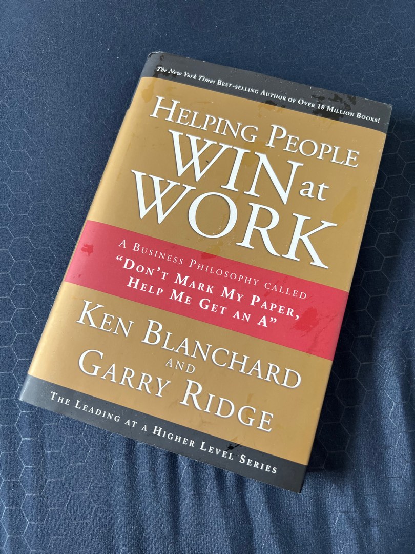 BOOK: HELPING PEOPLE WIN at WORK, Hobbies & Toys, Books & Magazines ...