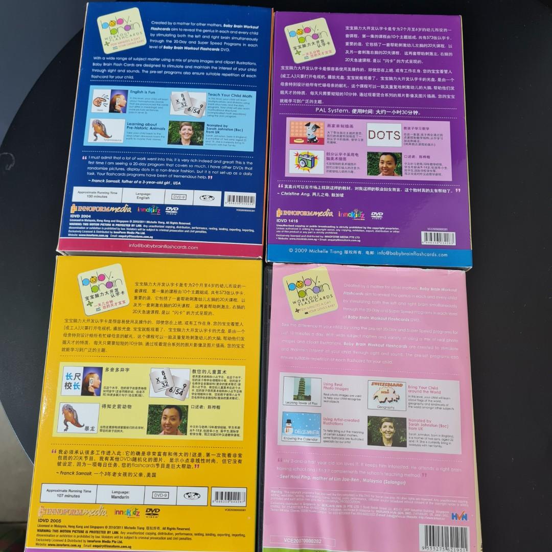 Brain development digital flash cards, Hobbies & Toys, Music & Media ...