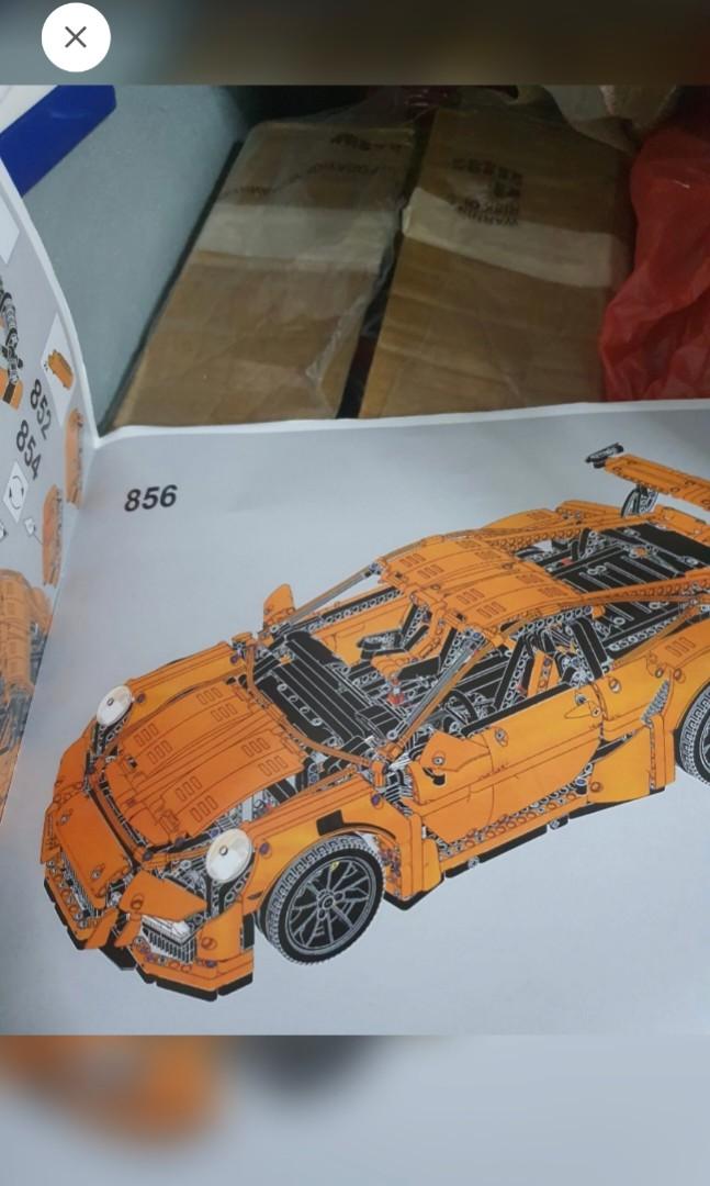 Brand new Porche 911 GT3 RS building blocks (lego compatible), Hobbies ...