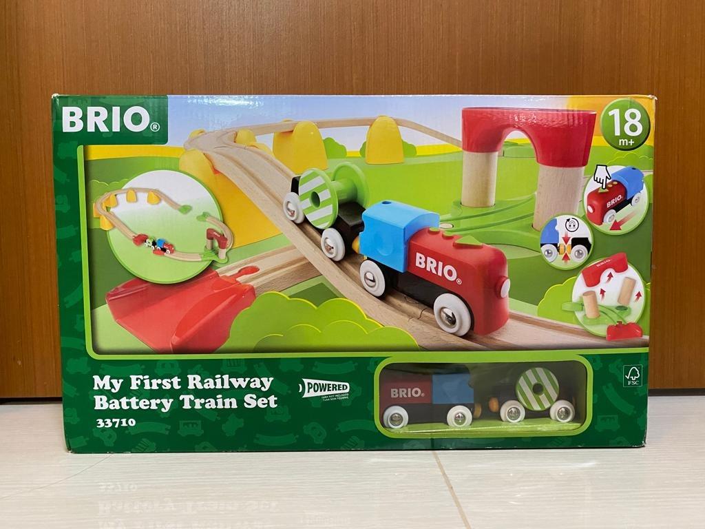 BRIO My First Railway Battery Operated Train Set, Babies & Kids, Infant ...