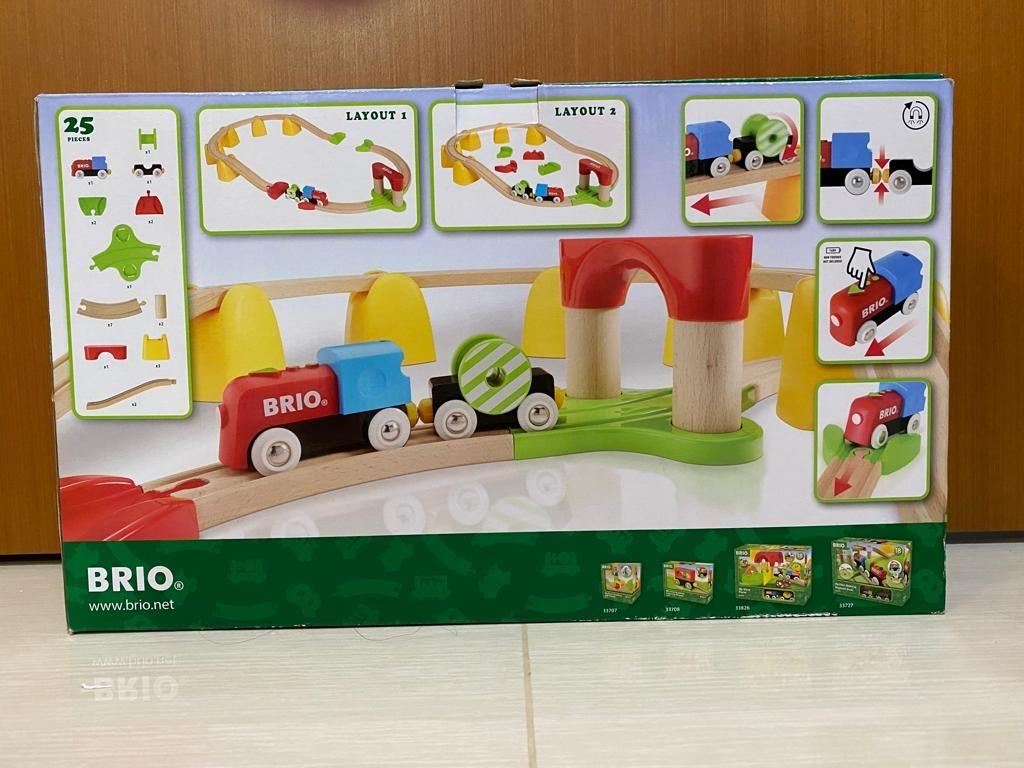 BRIO My First Railway Battery Operated Train Set, Babies & Kids, Infant ...