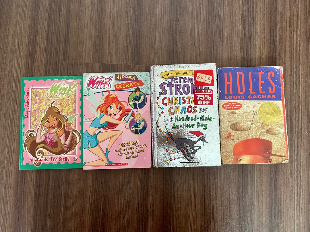 Cheap $2 Children Fiction Books | Winx Club, Holes, Hobbies & Toys ...