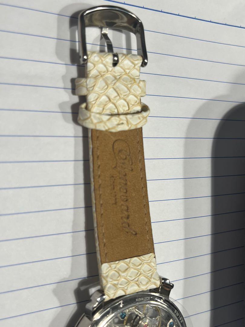 Chenevard skeleton watch analog| with casing, Luxury, Watches on Carousell