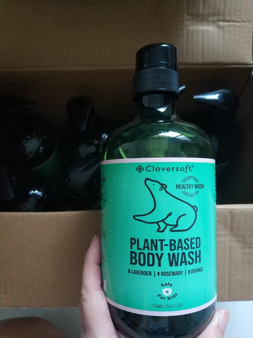 Cloversoft plant based body wash, Beauty & Personal Care, Bath & Body ...