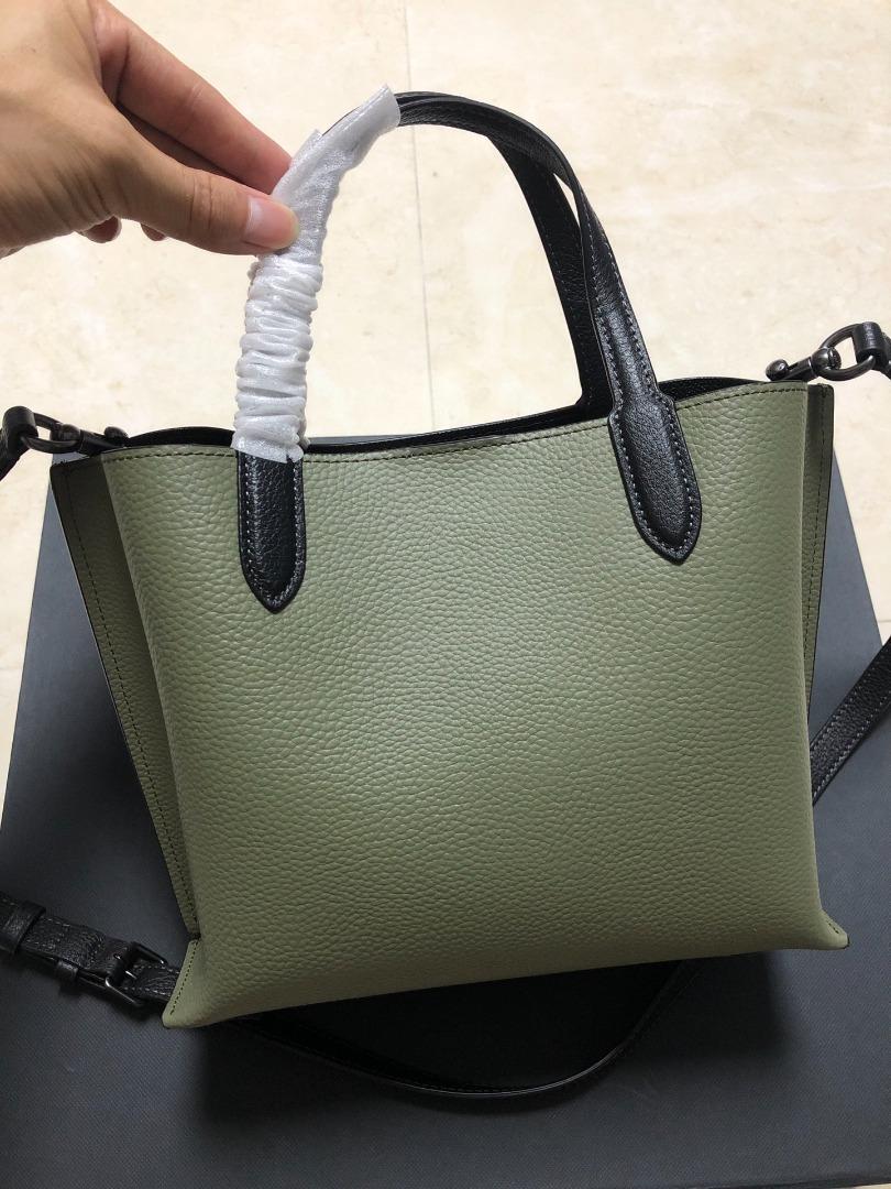 COACH counter Willow Tote series, full leather tote bag, Women's ...
