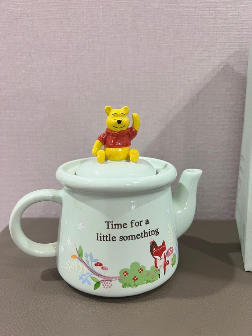 Coffee bean Winnie the pooh limited teacup pot set, Furniture & Home ...