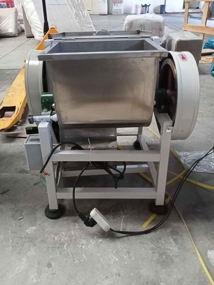 Commercial stainless steel food mixer, kneading machine, round knife ...