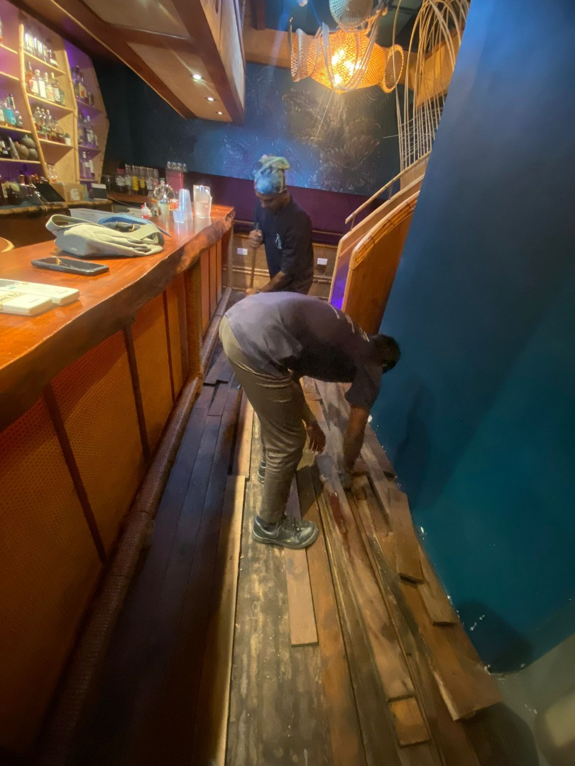 Composite Wood Decking +65 8168 1614, Furniture & Home Living, Outdoor ...