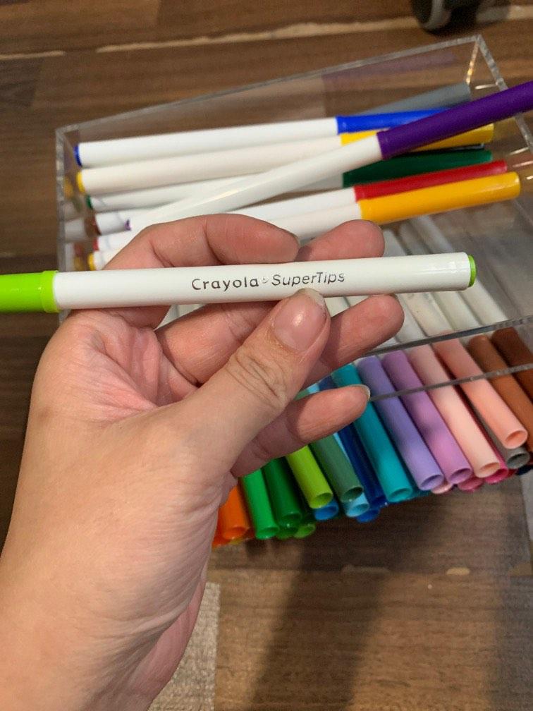 Crayola SuperTips (10pc/50pc), Hobbies & Toys, Stationery & Craft ...