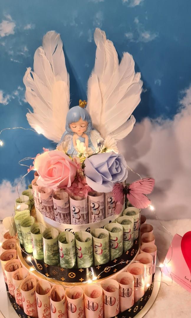 Creative Money Cake (Birthday | Valentine's day |Mother's day ...