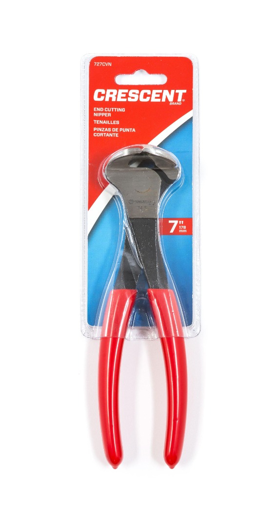 Crescent Heavy Duty End Cutting Nipper Pliers 7" Model: 727CVN ...