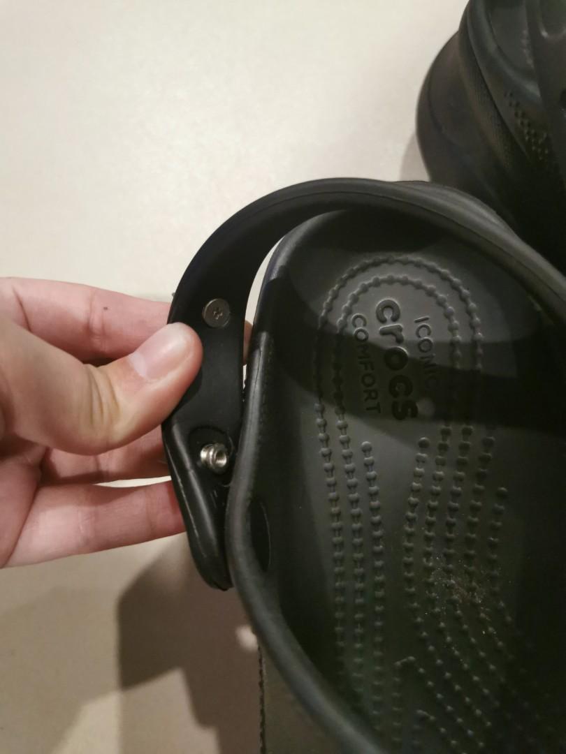 Crocs platform punk studs, Women's Fashion, Footwear, Sandals on Carousell