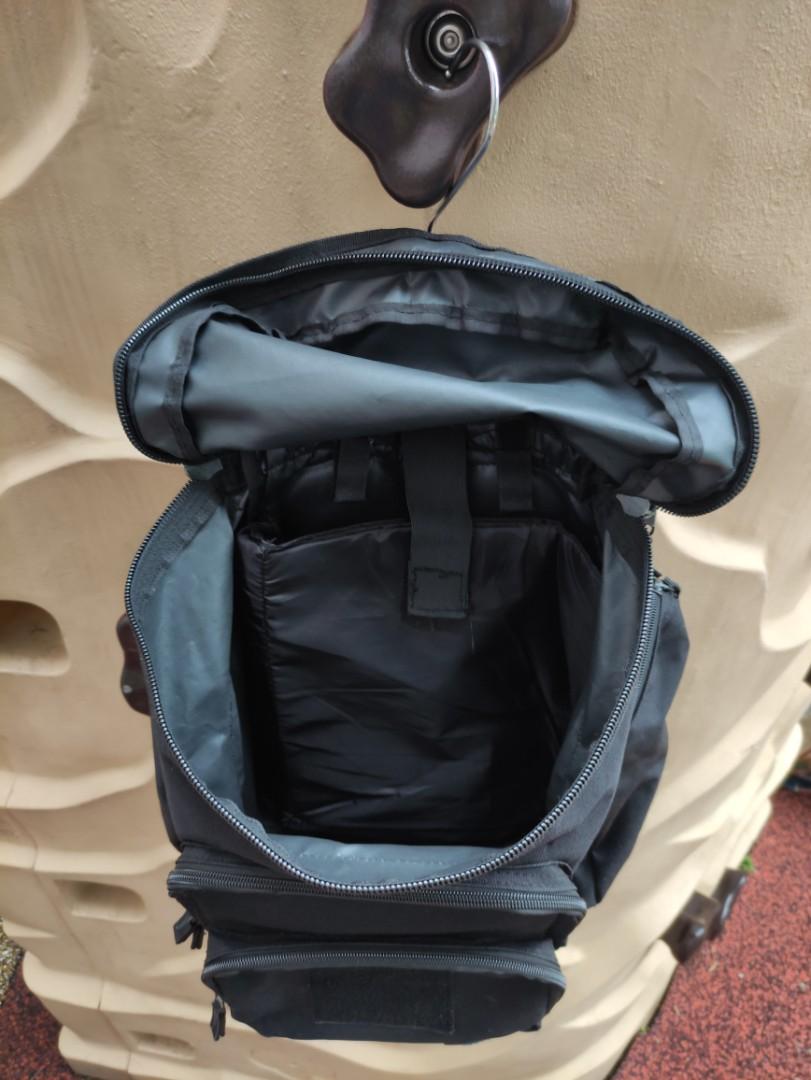 D&G Soldier Talk Army Strike Black Backpack, Men's Fashion, Bags ...