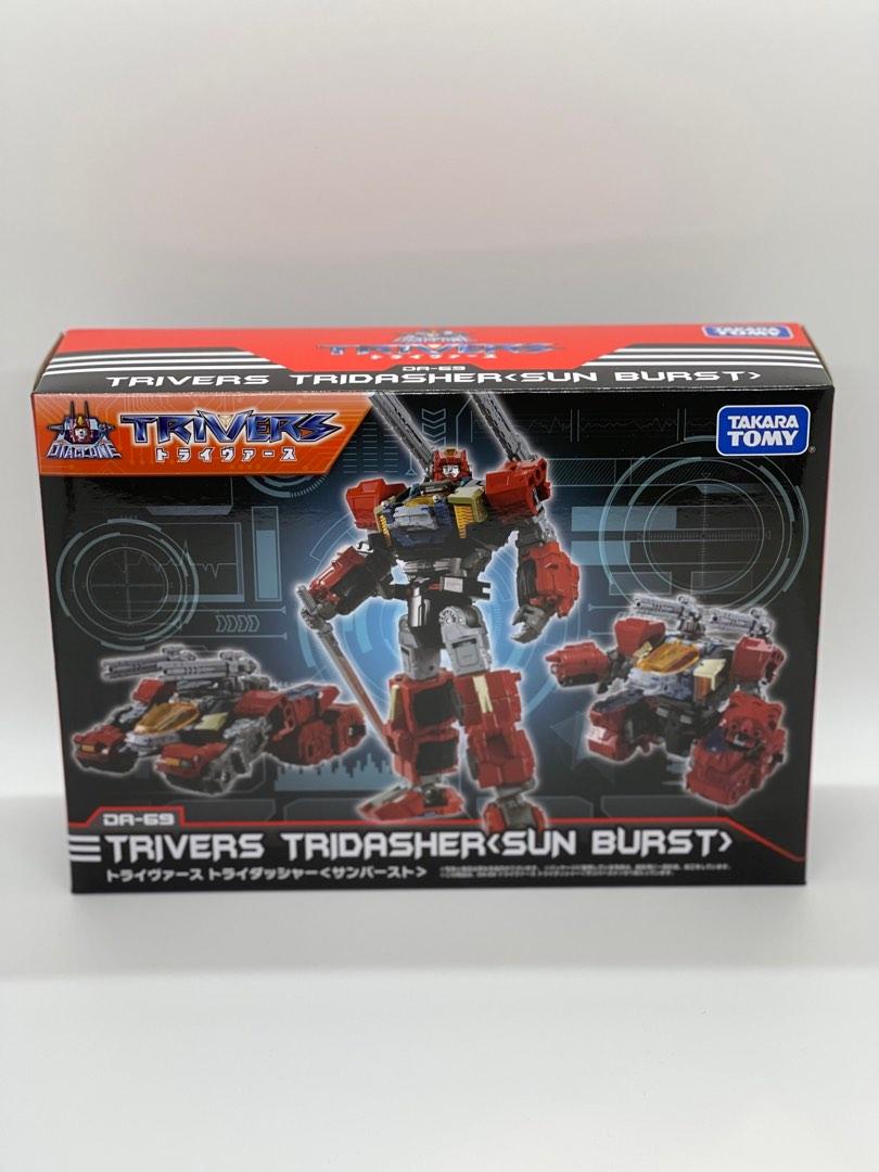 Diaclone DA-69 Trivers Tridasher [Sunburst], 興趣及遊戲, 收藏品及紀念品, 古董收藏 ...