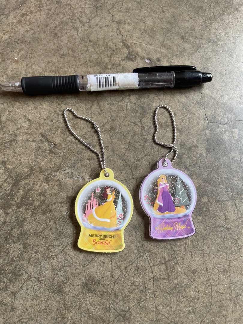 Disney princess keychain set, Hobbies & Toys, Toys & Games on Carousell