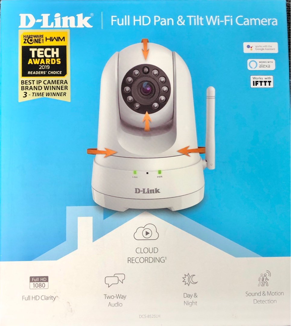 Dlink DCS-8525LH CCTV IP Camera, Furniture & Home Living, Security & Locks, Security Systems ...