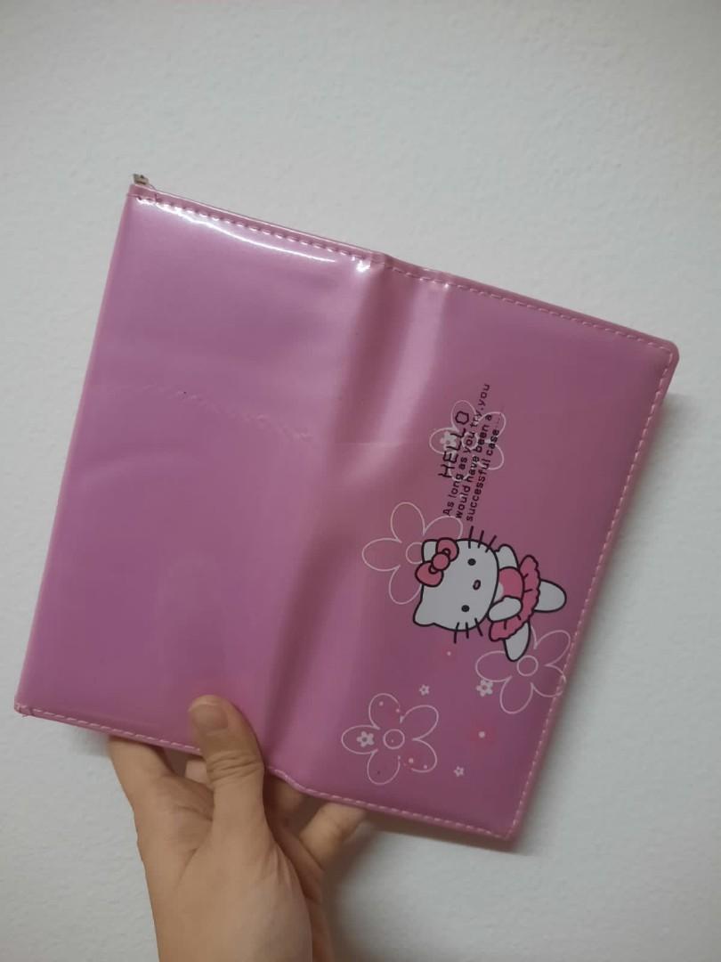 dompet pink hello kitty