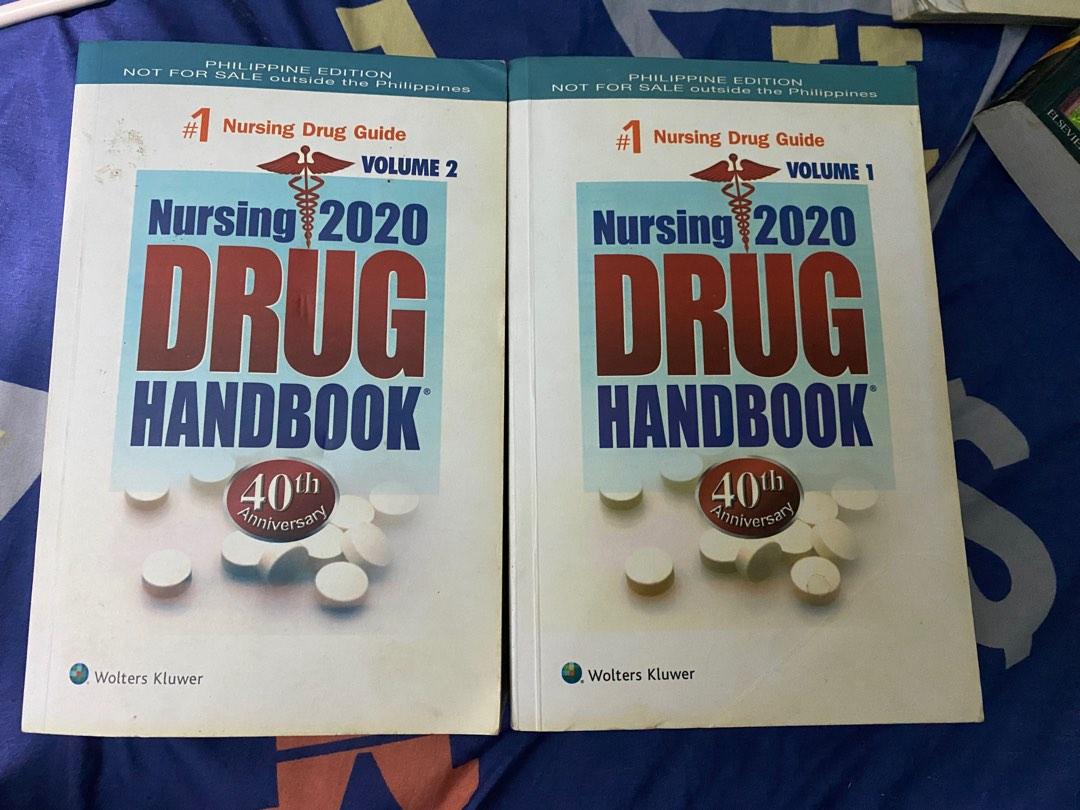 Drug handbook Volume 1&2, Hobbies & Toys, Books & Magazines, Textbooks ...