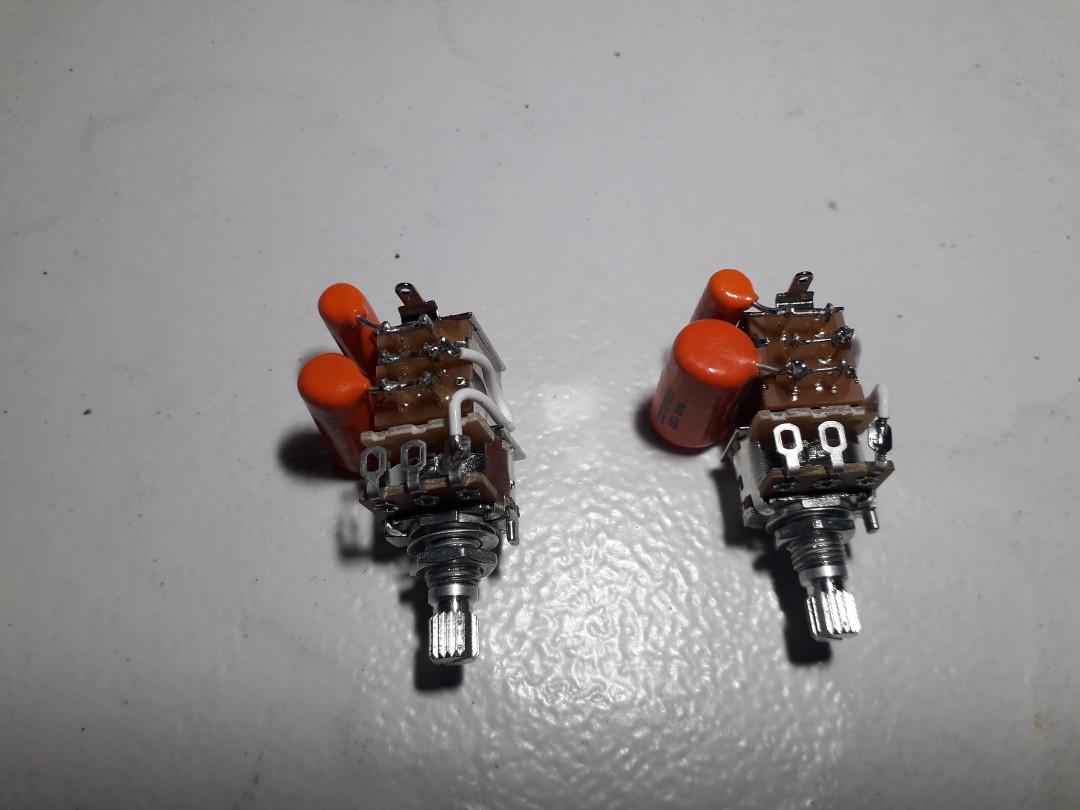 A250k Dual Push/Pull Passive Tone Pot, Hobbies & Toys, Music & Media ...