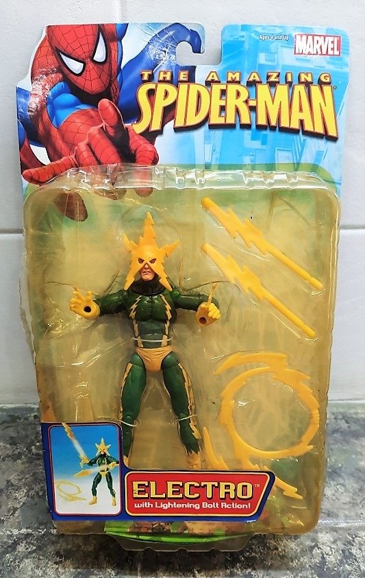 ELECTRO - Marvel The Amazing Spider-Man Series, Hobbies & Toys, Toys ...