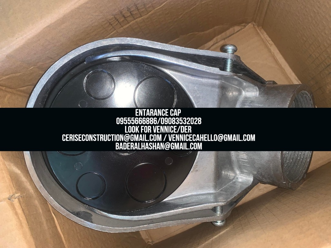 Entrance cap, Commercial & Industrial, Construction Tools & Equipment ...
