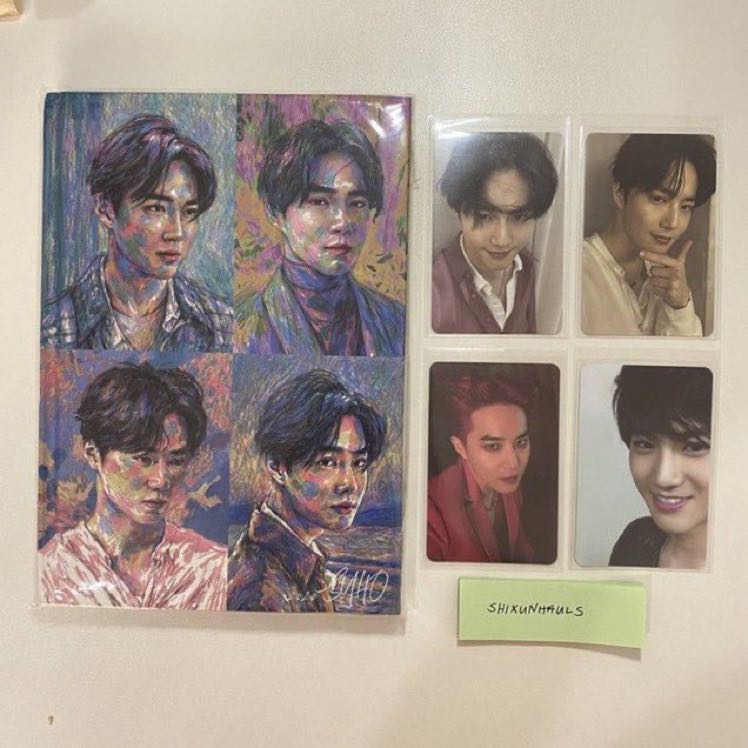 EXO Suho Self-Portrait Album with Photocards, Hobbies & Toys ...